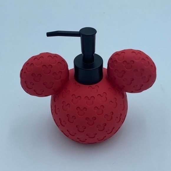 Disney | Bath | Mickey Mouse Red Soap Dispenser | Poshmark